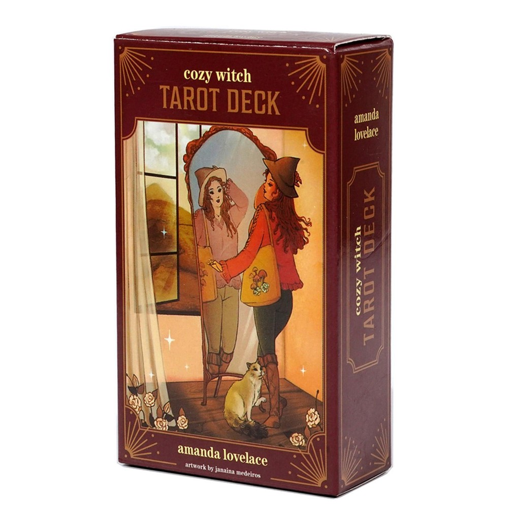 Cozy Witch Tarot Card Deck 78 การ์ด Fate Divination Tarot Party ...