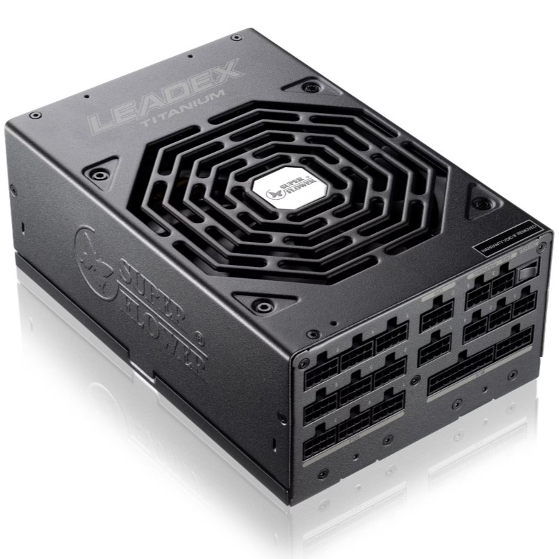 PSU Super Flower LEADEX TITANIUM 1600W ATX3.1 (80 PLUS Titanium) POWER ...