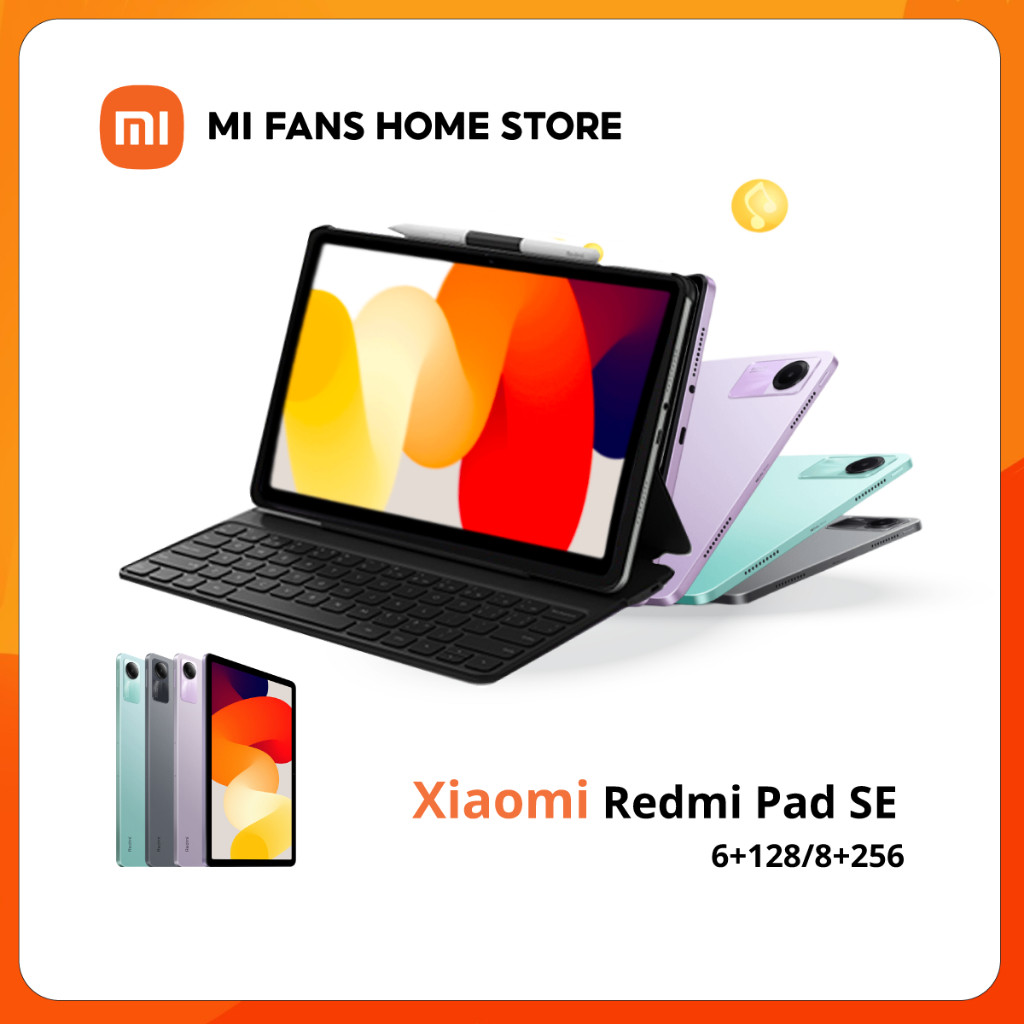 Xiaomi Redmi Pad SE 6+128 ภายในกล่อง Redmi Pad SE, อะแดปเตอร์แปลงไฟ ...