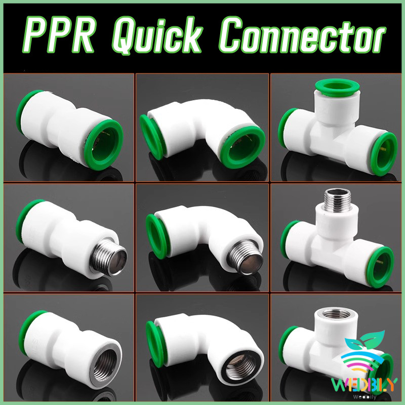 ข้อต่อ วาล์วเชื่อมต่อท่อน้ํา PPR ประตูน้ำ DN15 DN20 อุปกรณ์ท่อ ประตูน้ำ ...