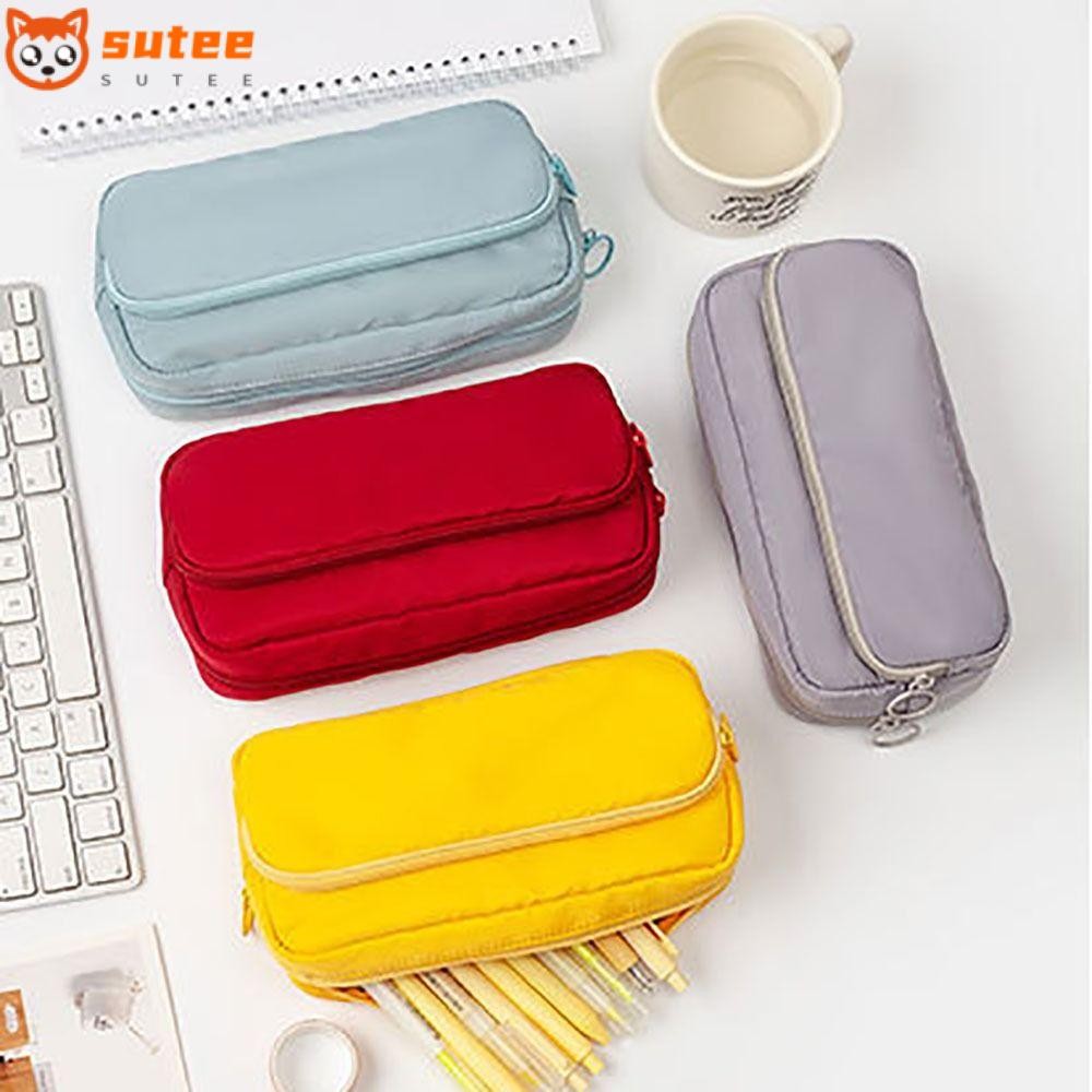 กระเป๋าเก็บของเครื่องเขียน SUTEE, ที่เก็บเครื่องเขียนแบบพกพาความจุขนาด ...