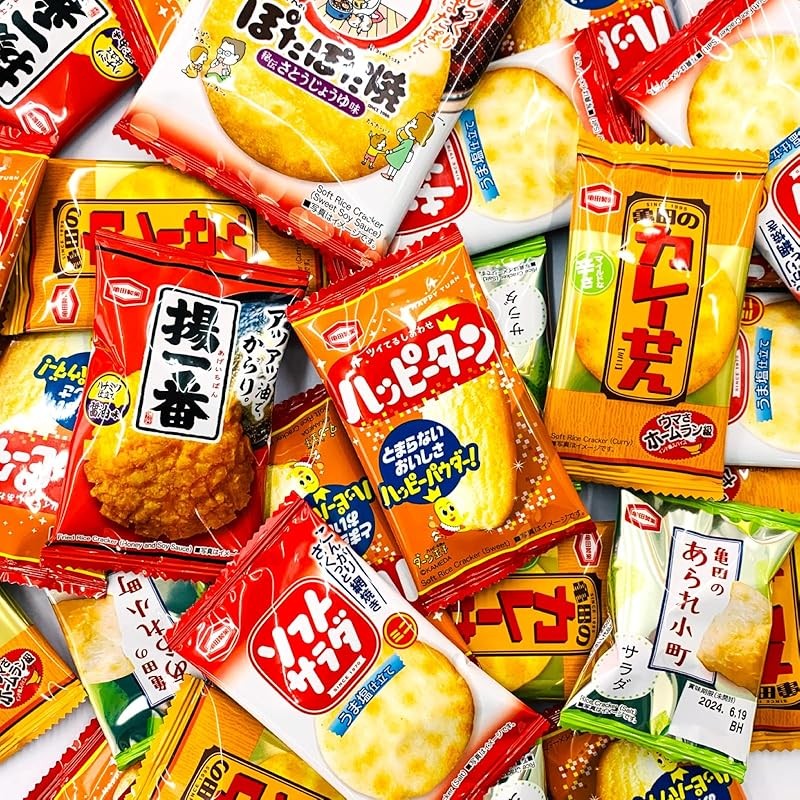 《JAPAN》★Assorted Kameda Seika Snacks (6 Varieties, 150 Bags) | Shopee ...