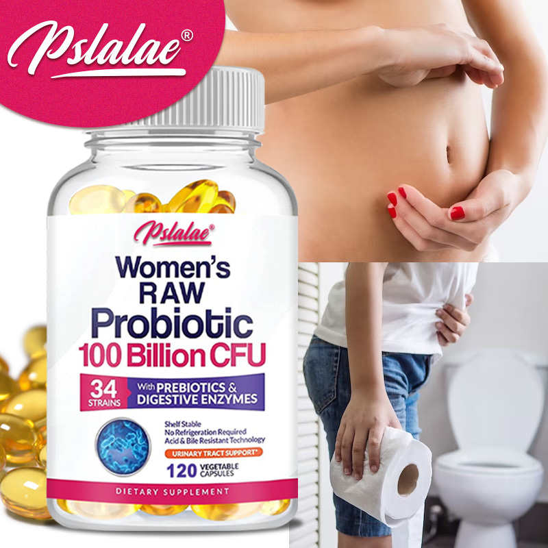 Pslalae Womens RAW Probiotic 100 Billion CFU - รองรับ Gut Health ...