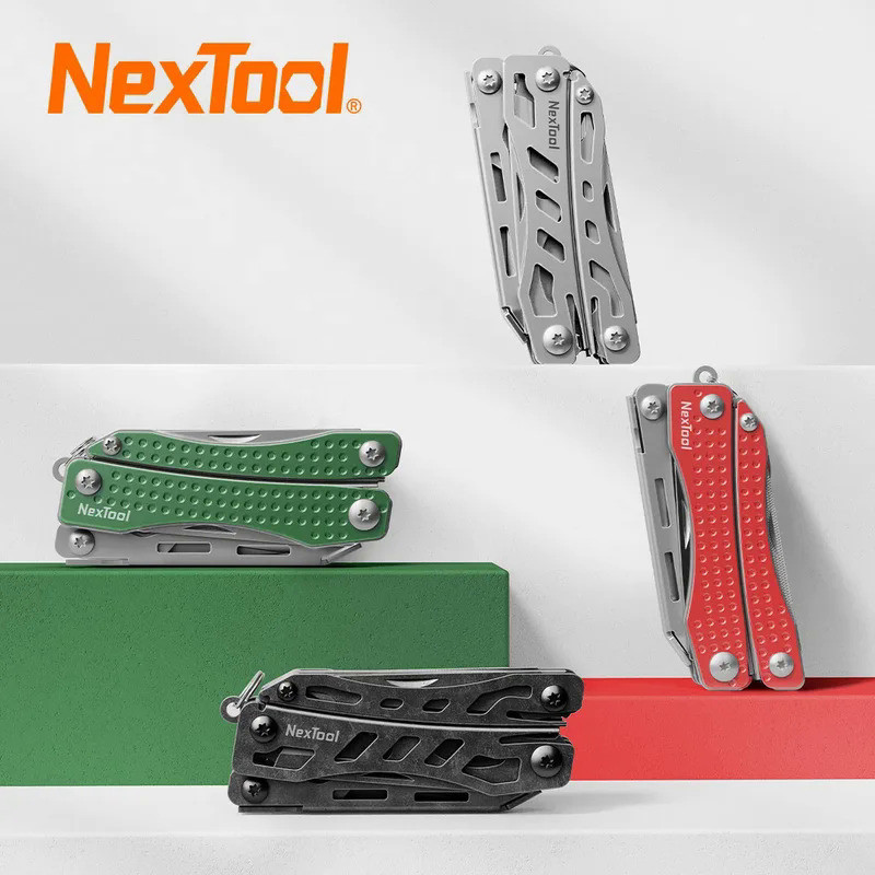 NexTool Mini Flagship 10 IN 1 Multi Functional Tool Folding EDC Hand Tool Screwdriver Pliers ...