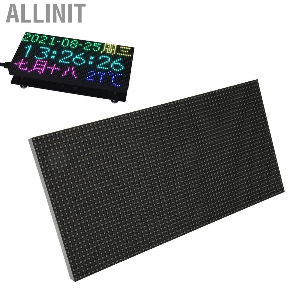 Allinit RGB Panel 64x32 2048 Dots Pixels 4mm pitch 5v Sign Display ...