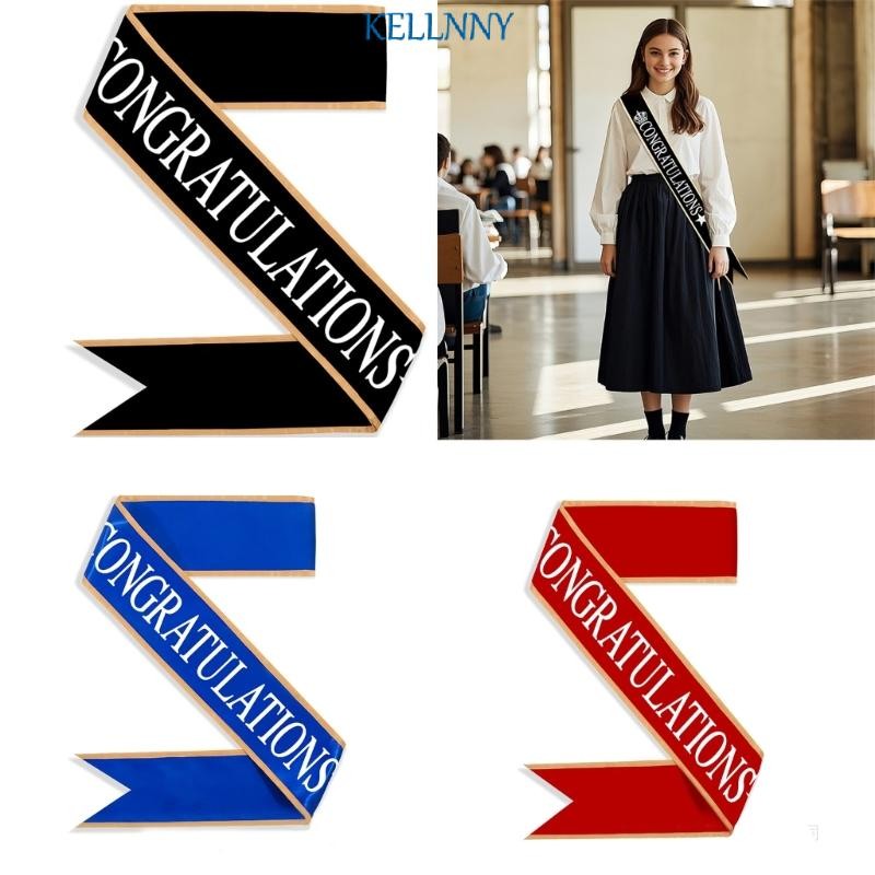Kelln Graduation Stole Sash Class of 2025 พิธีรับปริญญา Stole | Shopee ...
