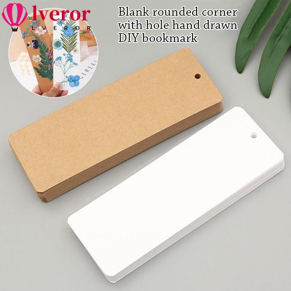 LVEROR 30 ชิ้น/เซ็ตคลิปหน้าหนังสือ, สี่เหลี่ยมผืนผ้า DIY ที่คั่นหนังสือ, กระดาษคราฟท์เครื่อง ...
