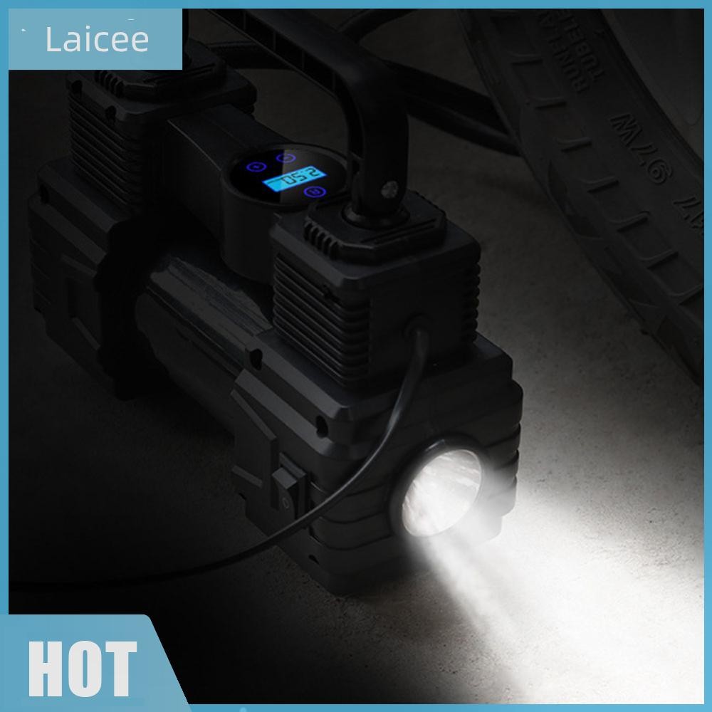 [Laicee.th] 12V 150PSI เครื่องเติมลมยางไฟฟ้าพร้อมไฟ LED รถปั๊มยางรถ Tyre Inflator | Shopee Thailand