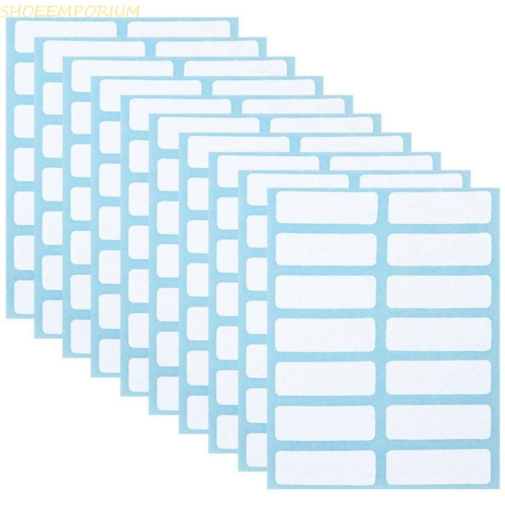 SHOEEMPORIUM ราคาสติกเกอร์ Sticky ขายร้อนป้ายเปล่าสีขาว Writable Blank ...