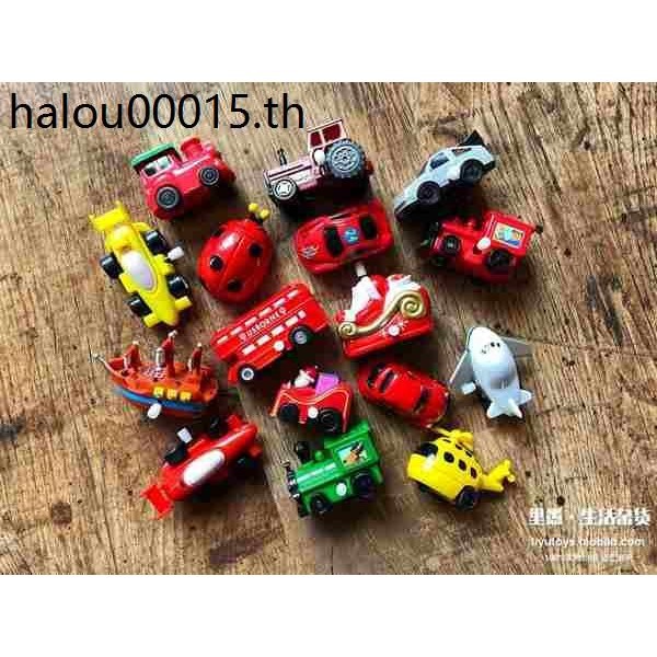 สุดน่ารัก ~ Mini Clockwork พร้อมล้อสากล Double-Decker Bus รถแทรกเตอร์ ...