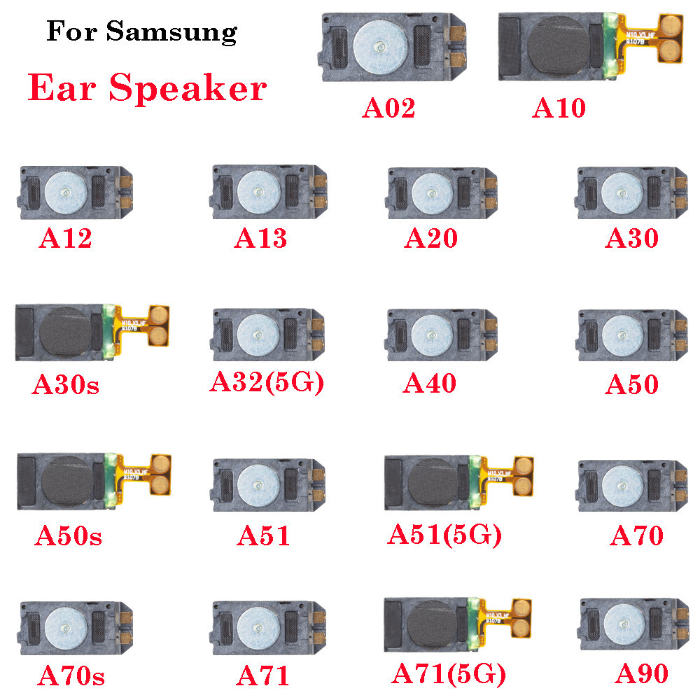 1 ชิ้นหูลําโพง Earpiece Receiver หูฟังอะไหล่ซ่อมสําหรับ Samsung A20 A30 A40 A50 A70 A30S A50S ...