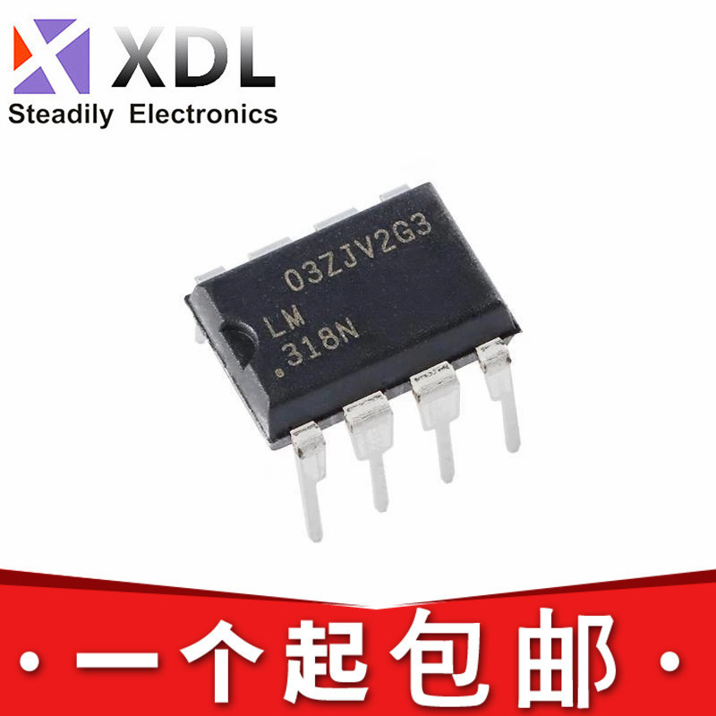 Lm318n DIP-8 In-Line Operation Amplifier Chip IC LM318 ใหม่ล่าสุดพร้อม ...