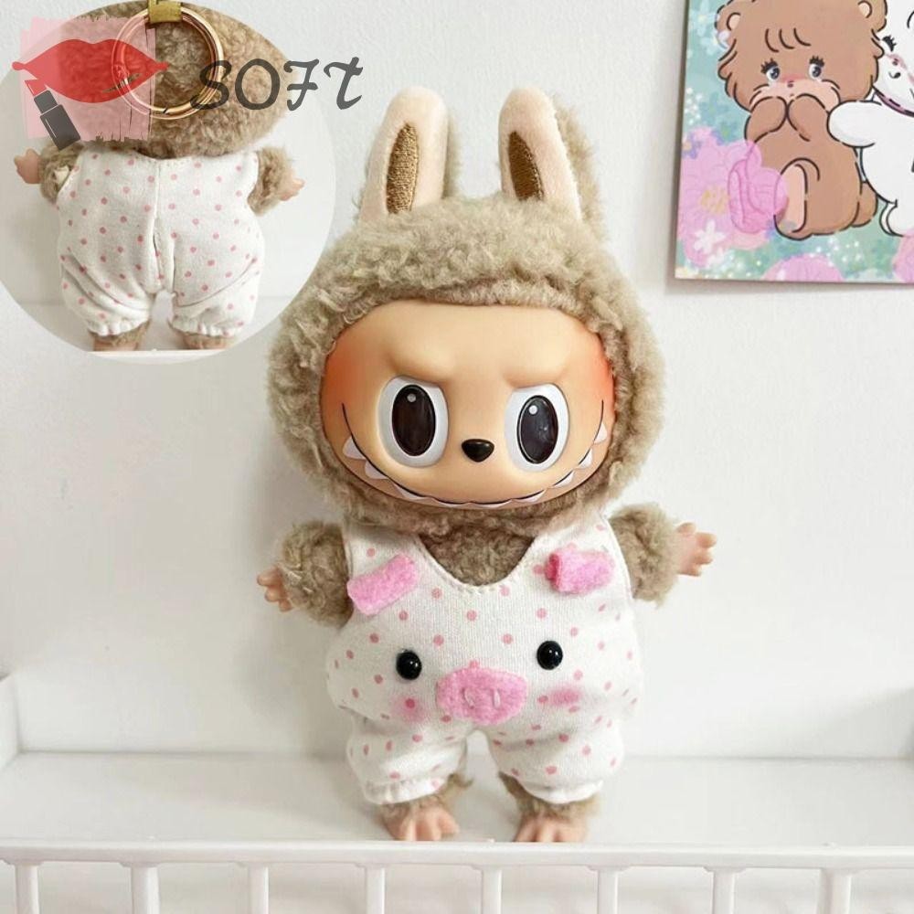เสื้อผ้าตุ๊กตา SOFTNESS Labubu, 15 ซม. Labubu All Match Labubu ตุ๊กตา ...