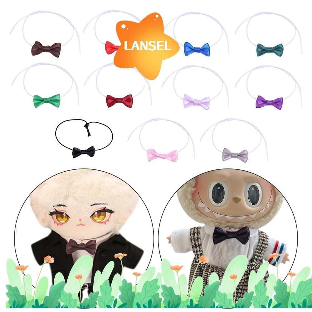 Lansel Labubu Doll Bow Tie, อุปกรณ์เสริมตุ๊กตา Kawaii ทนทาน, เนคไทโบว์ ...
