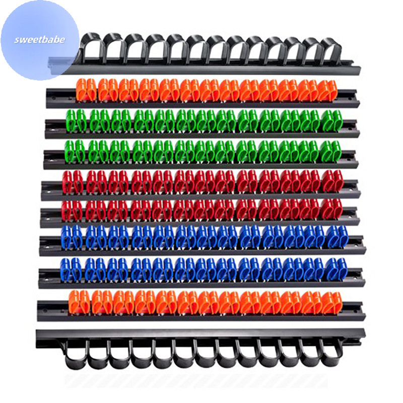 Sebabe ไขควงผู้ถือเครื่องมือ Wall Organizer Wall Mount สําหรับรองประแจ ...