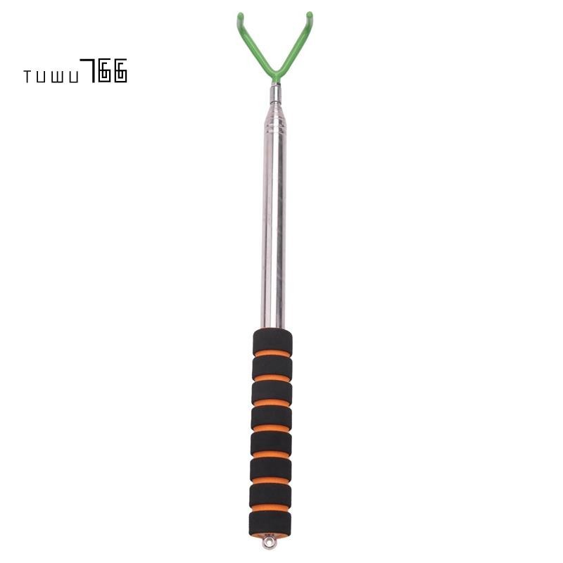 [tuwu766]Disc Golf Retriever Telescoping Disc Golf Grabber แผ่นสแตนเลส ...