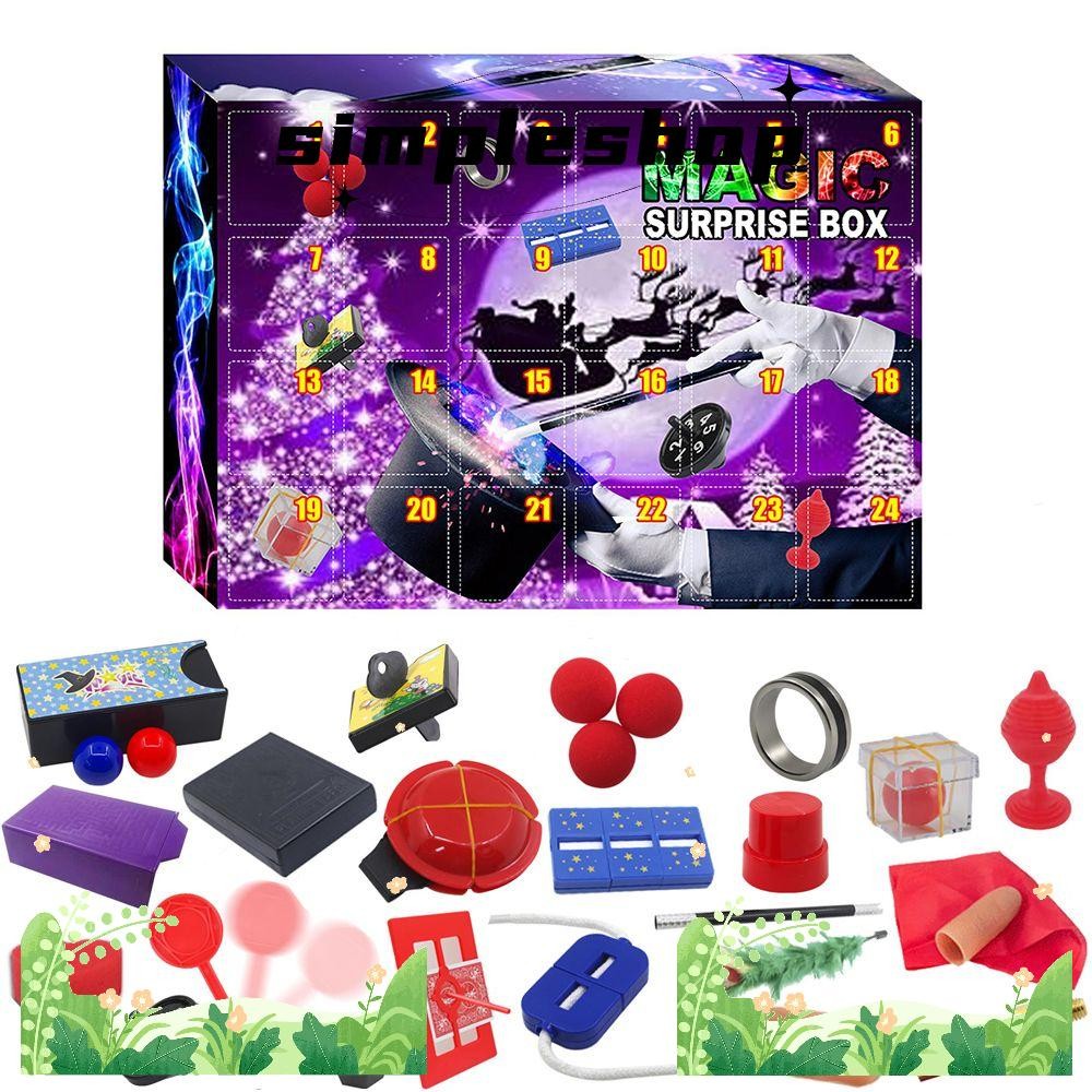 Simple Christmas Advent Calendar Amazing Kids Magical Toy Gift Box ...