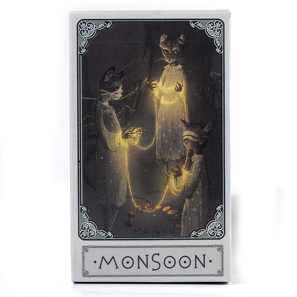 Monsoon Tarot 78 Tarot Deck ไพ่ทาโรต์ต้นฉบับสําหรับผู้เริ่มต้น ...