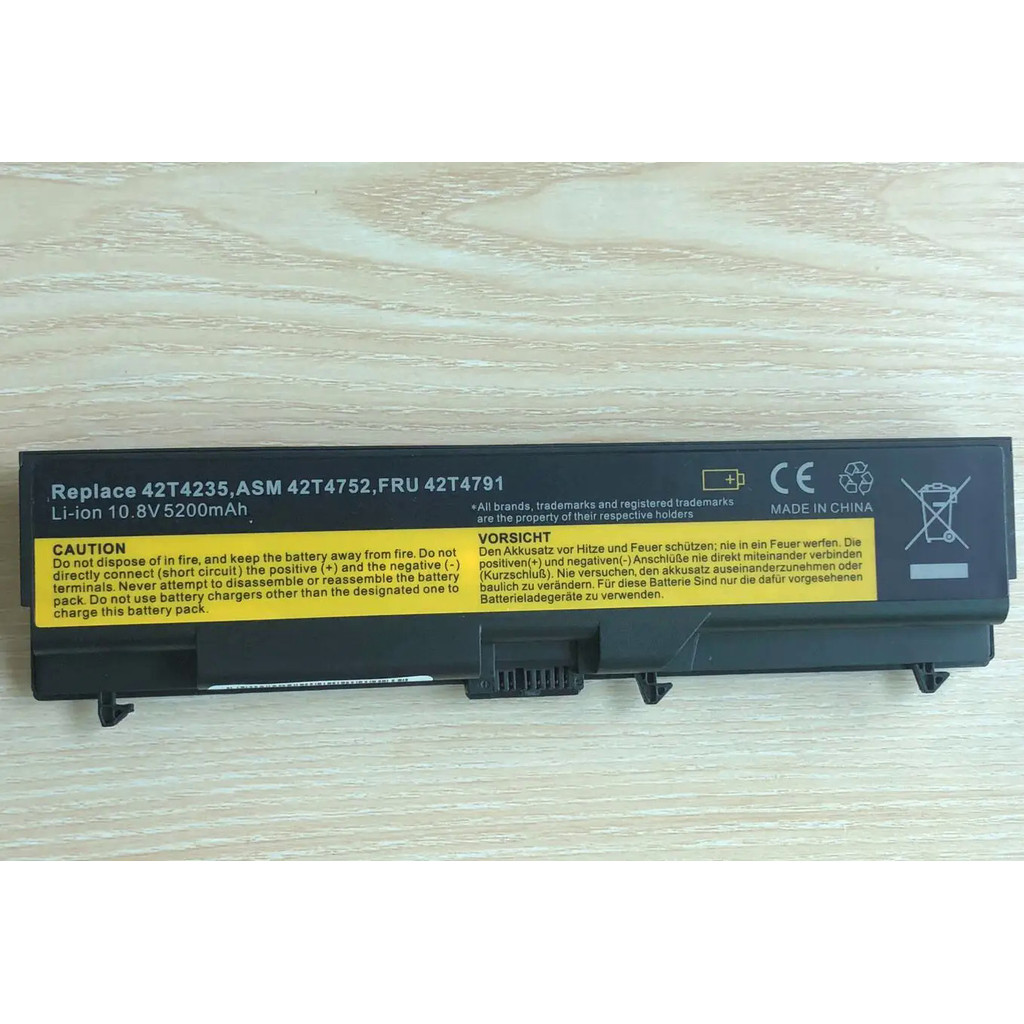 แล็ปท็อป Battery For Lenovo ThinkPad T410 T510 T420 E40 E50 L410 L420 ...