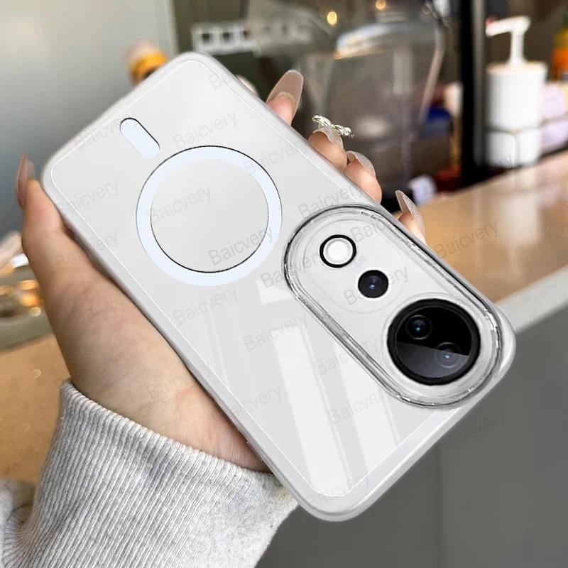 เคสโทรศัพท์ VIVO V40 5G V2348 V40 Pro V2347 กล้องปกป้องสีสันพร้อมสติกเก ...