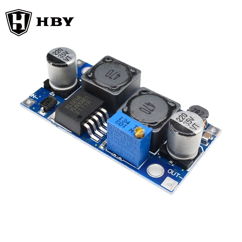 Xl6009 อัพเกรดอัตโนมัติ step-up step-down Dc-Dc ปรับแปลงโมดูลแหล่งจ่าย ...