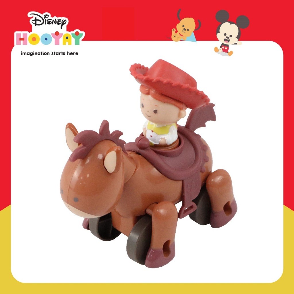 DisneyHooyay ดิสนีย์ ฮูเย่ Push & Play (Jessie) รถของเล่น (เจสซี ...