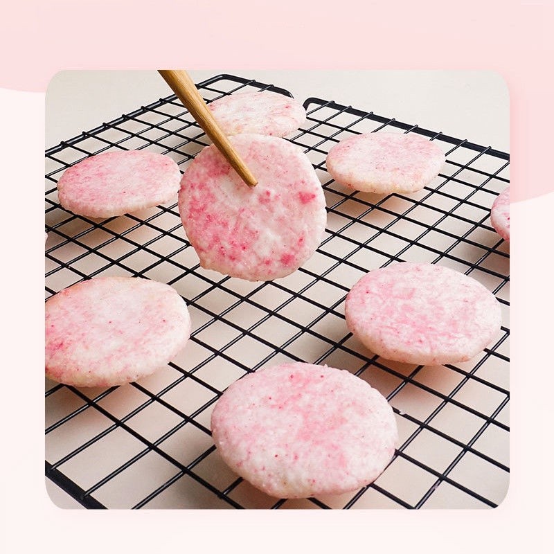 【BUY 1 TAKE 1】Strawberry flavored rice snow cake snack food snack food ...