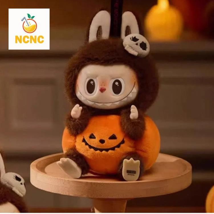 Ncnc Halloween Labubu Doll, Carnival Anti-lost Pumpkin Labubu Plush จี้ ...