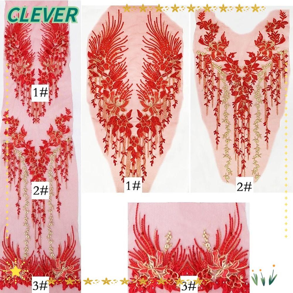 Clever Phoenix Tail Patch, เย็บปักถักร้อยเลื่อม DIY Sequined เย็บปักถัก ...