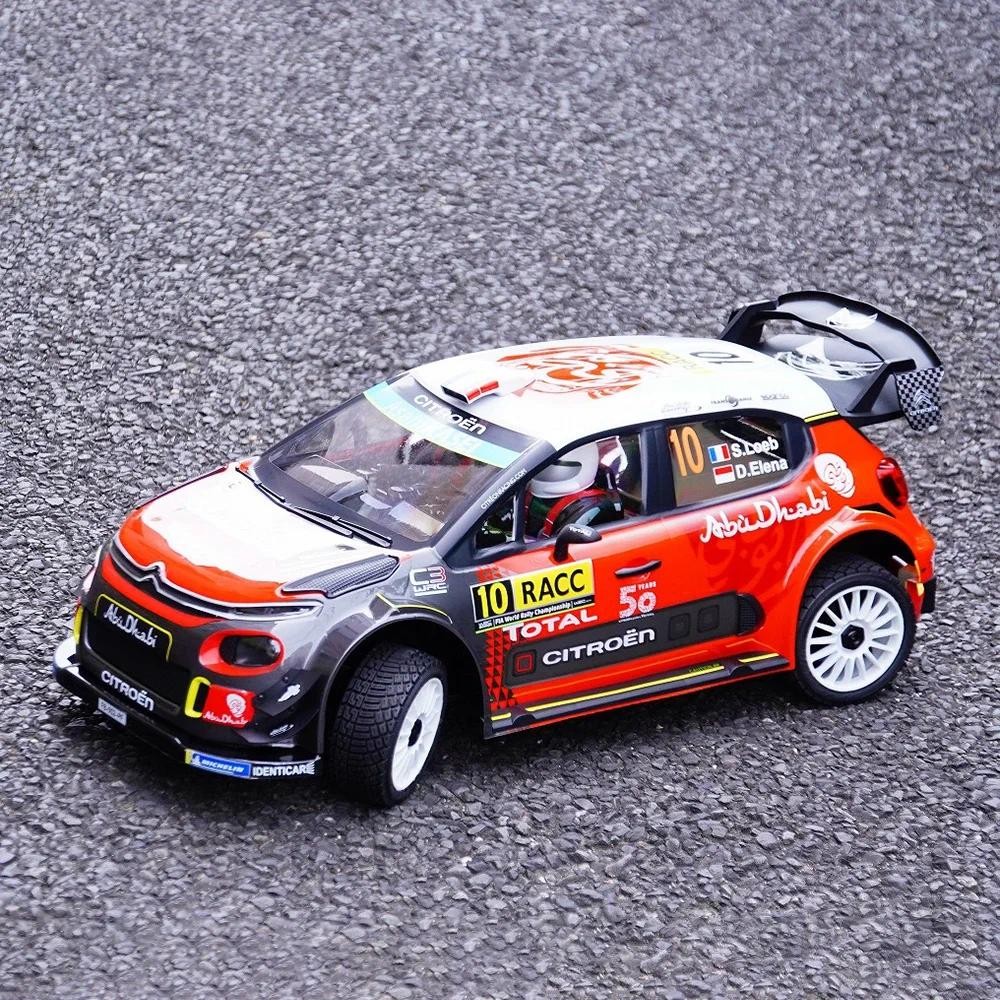 KM WRC C3 2.4GHz RTR 4S Brushless 4WD 1/7 RC รีโมทคอนโทรลไฟฟ้ารุ่นรถ ...