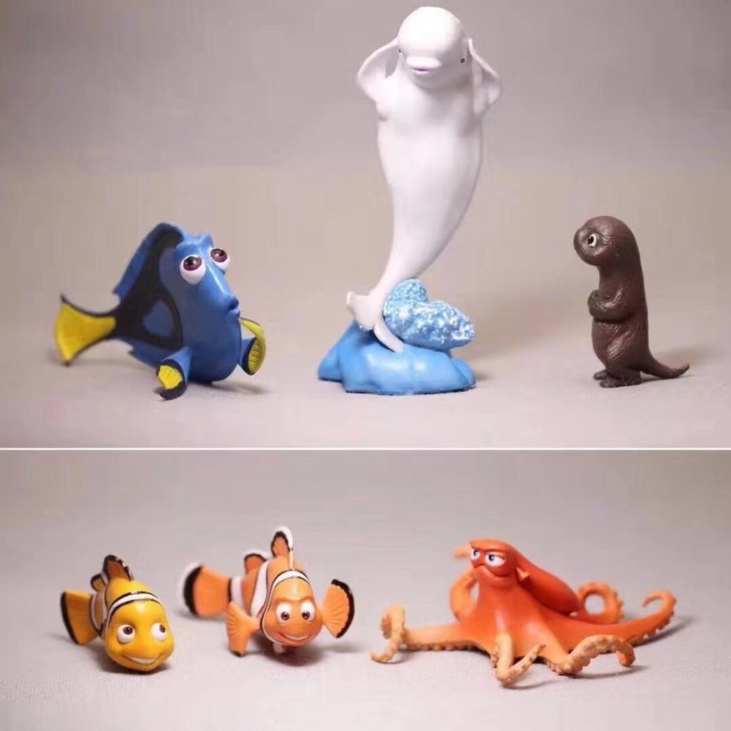 Finding Nemo ภาพยนตร์อนิเมะ Merchanded Nemo Dolly ปลาน้อย 6 รุ่นชุด ...