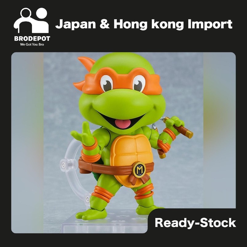 [Ready stock] Good Smile Company Nendoroid 1985 Michelangelo (Teenage Mutant Ninja Turtles ...