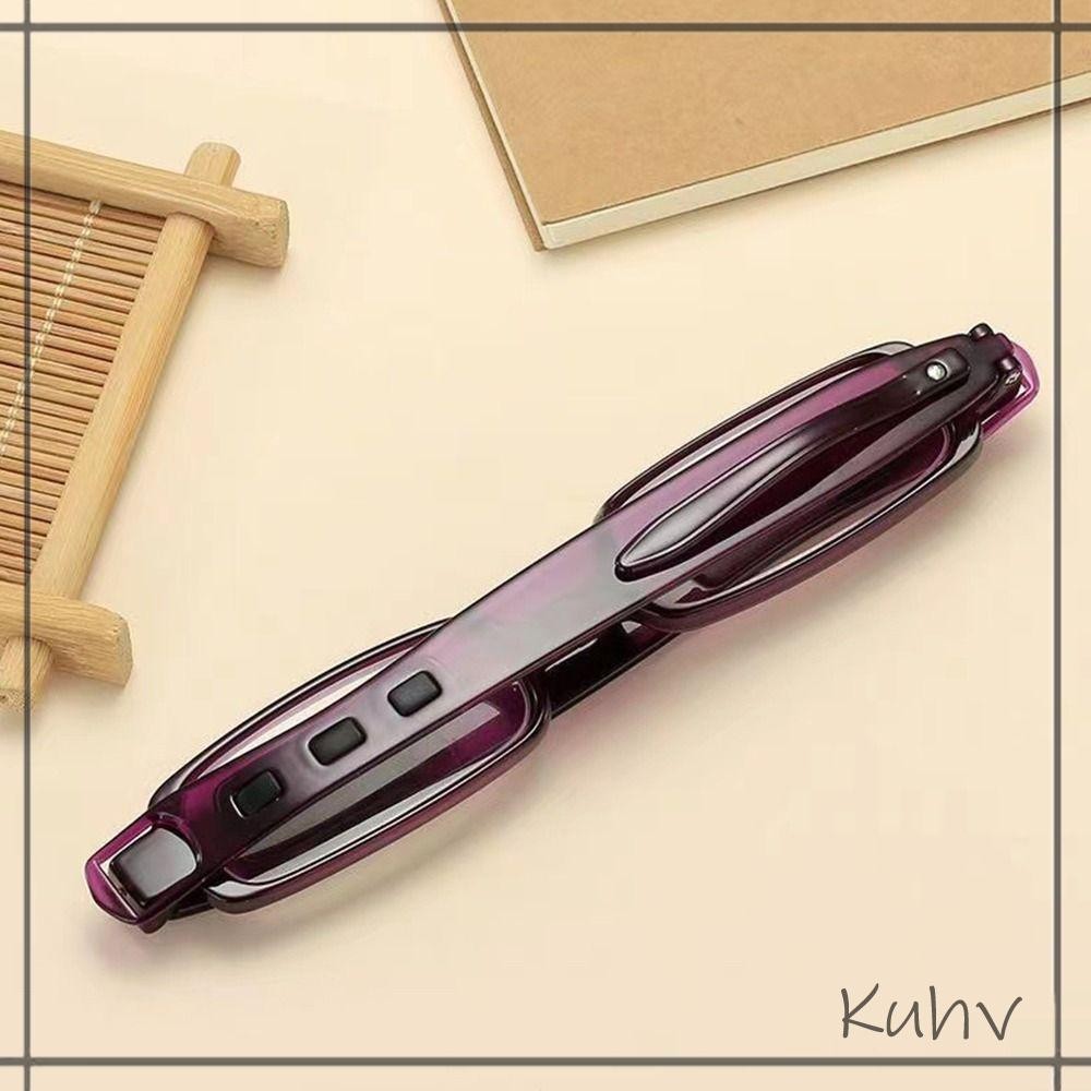 KUHV แว่นอ่านหนังสือ Mini Pocket Pen Clip Readers แว่นตา Presbyopic 360 ...