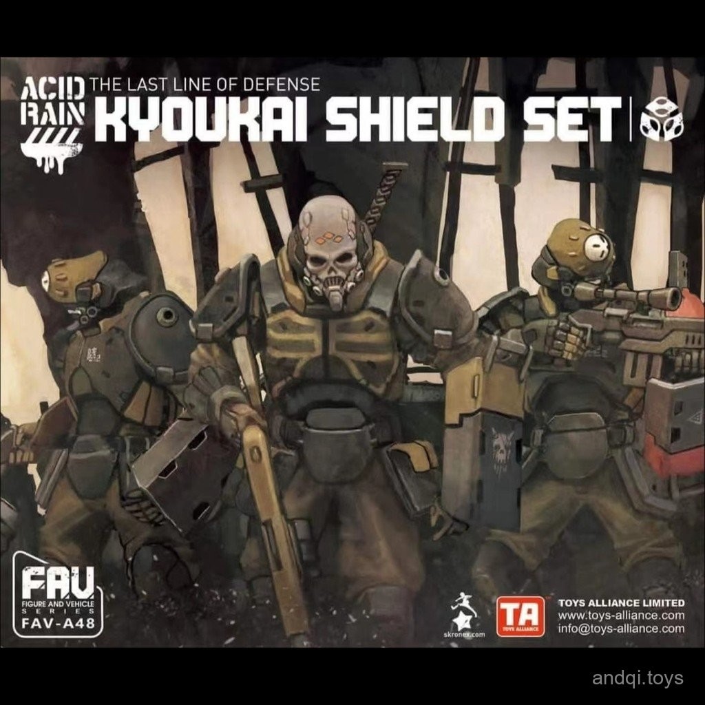 T TA Acid Rain War 3/60 12 ซม.Action Figure FAV-A48 Realm Troops และ ...