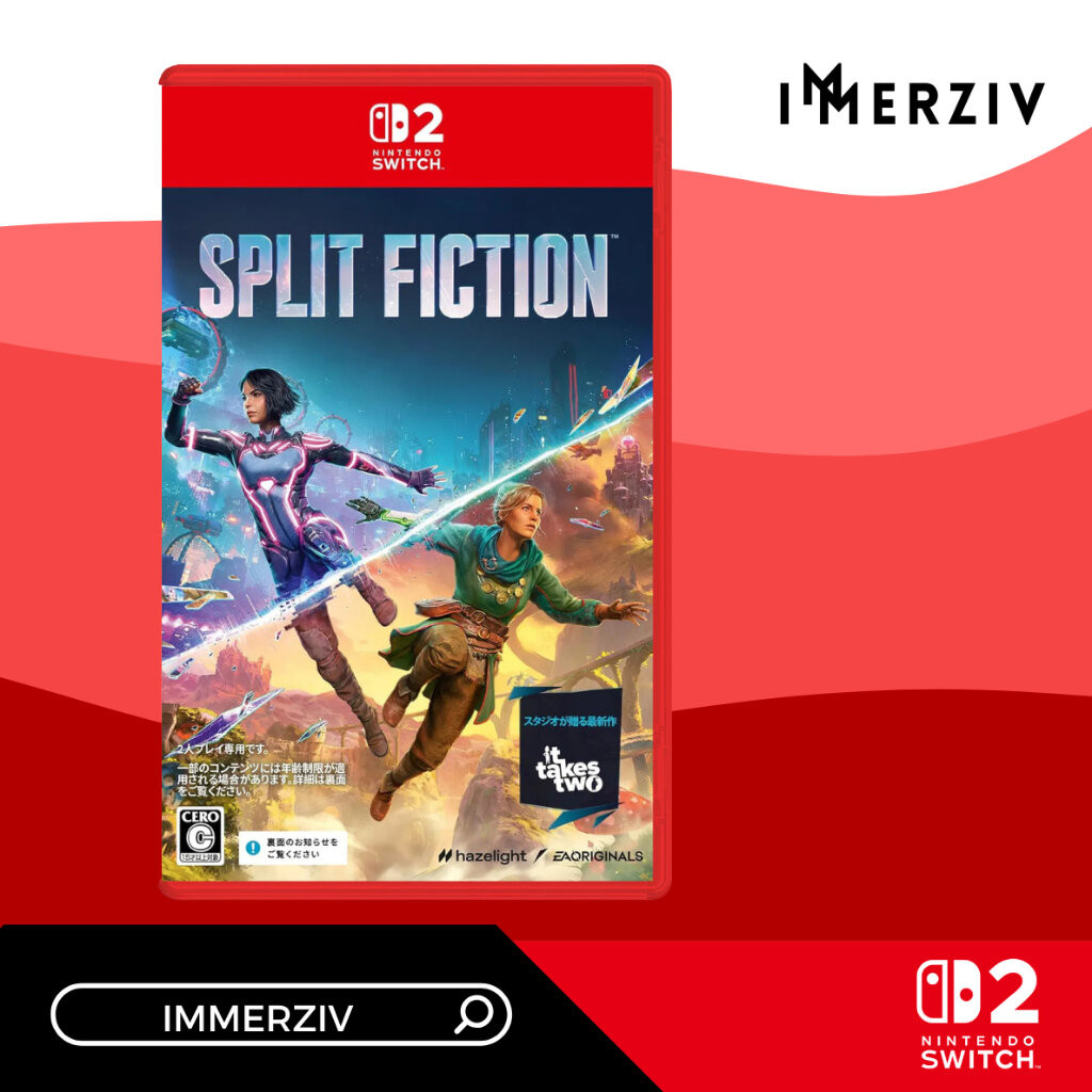 (พร้อมจัดส่ง) SWITCH-2 SPLIT FICTION (CODE IN BOX) (R2/JP) (GAME) (ENG ...