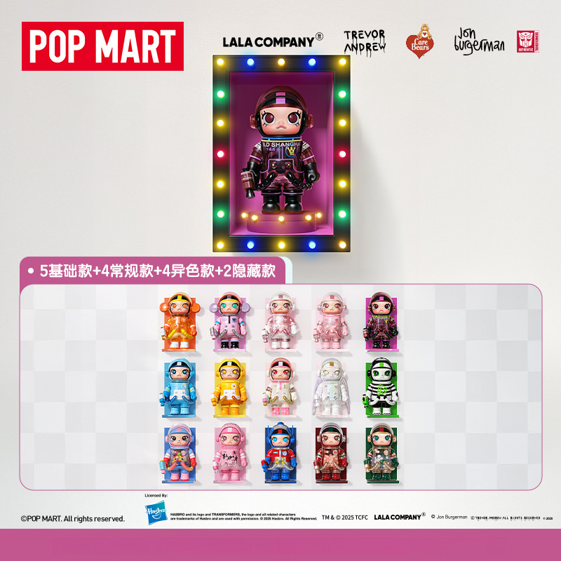 POPMART MEGA MOLLY 100% Anniversary Collection v4 Series Mystery Box ...