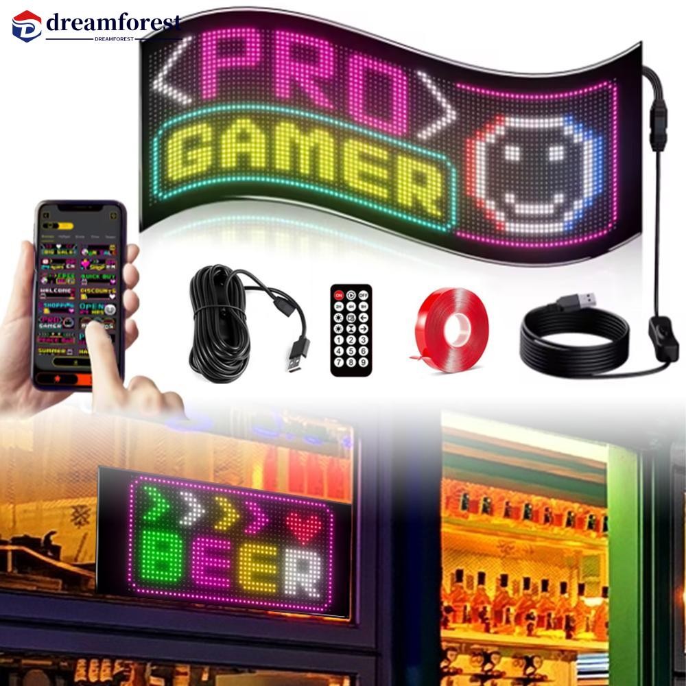 DFS รถ RGB LED Matrix Pixel แผงโปรแกรม LED ป้ายรถบรรทุกตาป้าย ...