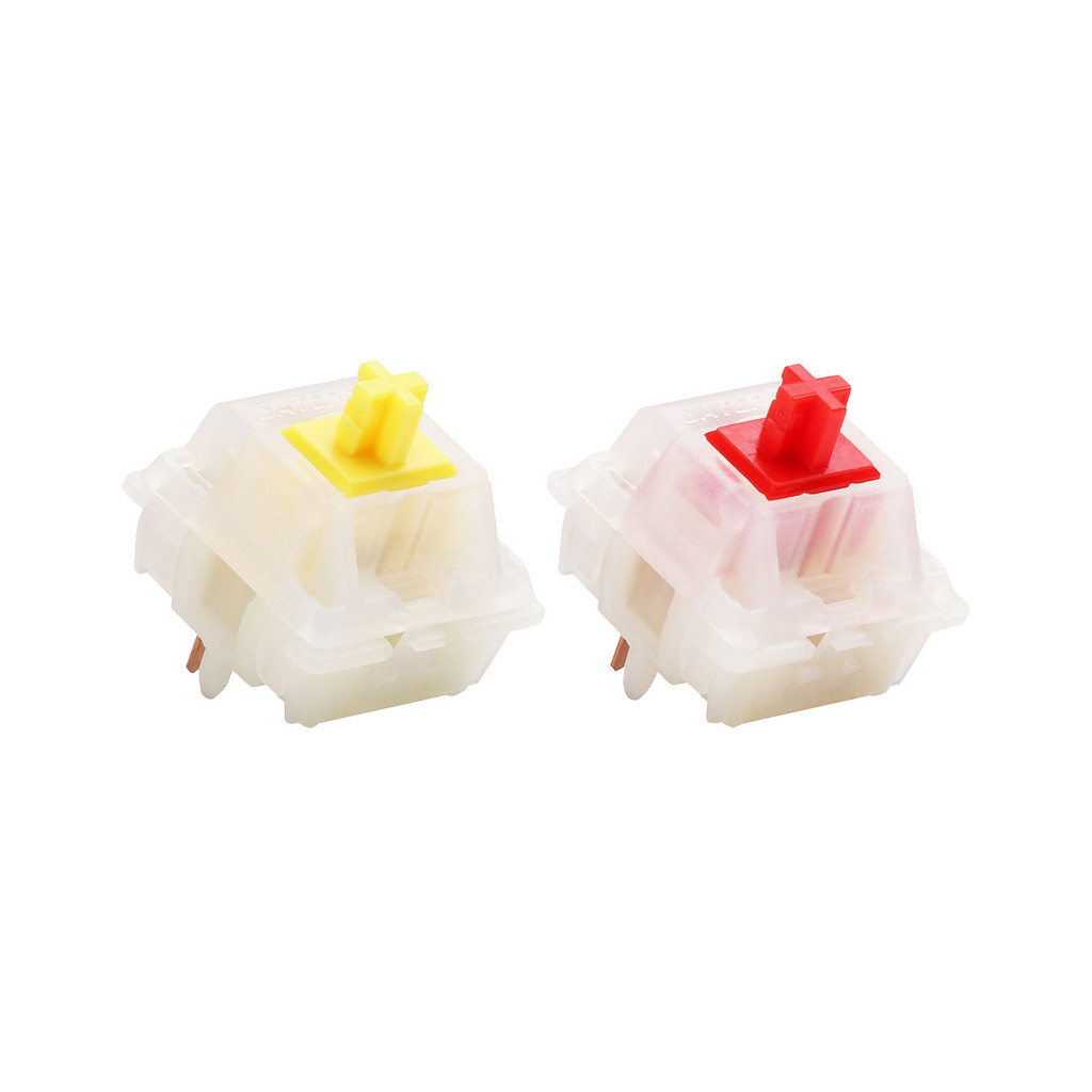 Gateron milky pro switches milky yellow pro red Linear Lubed Switch SMD ...