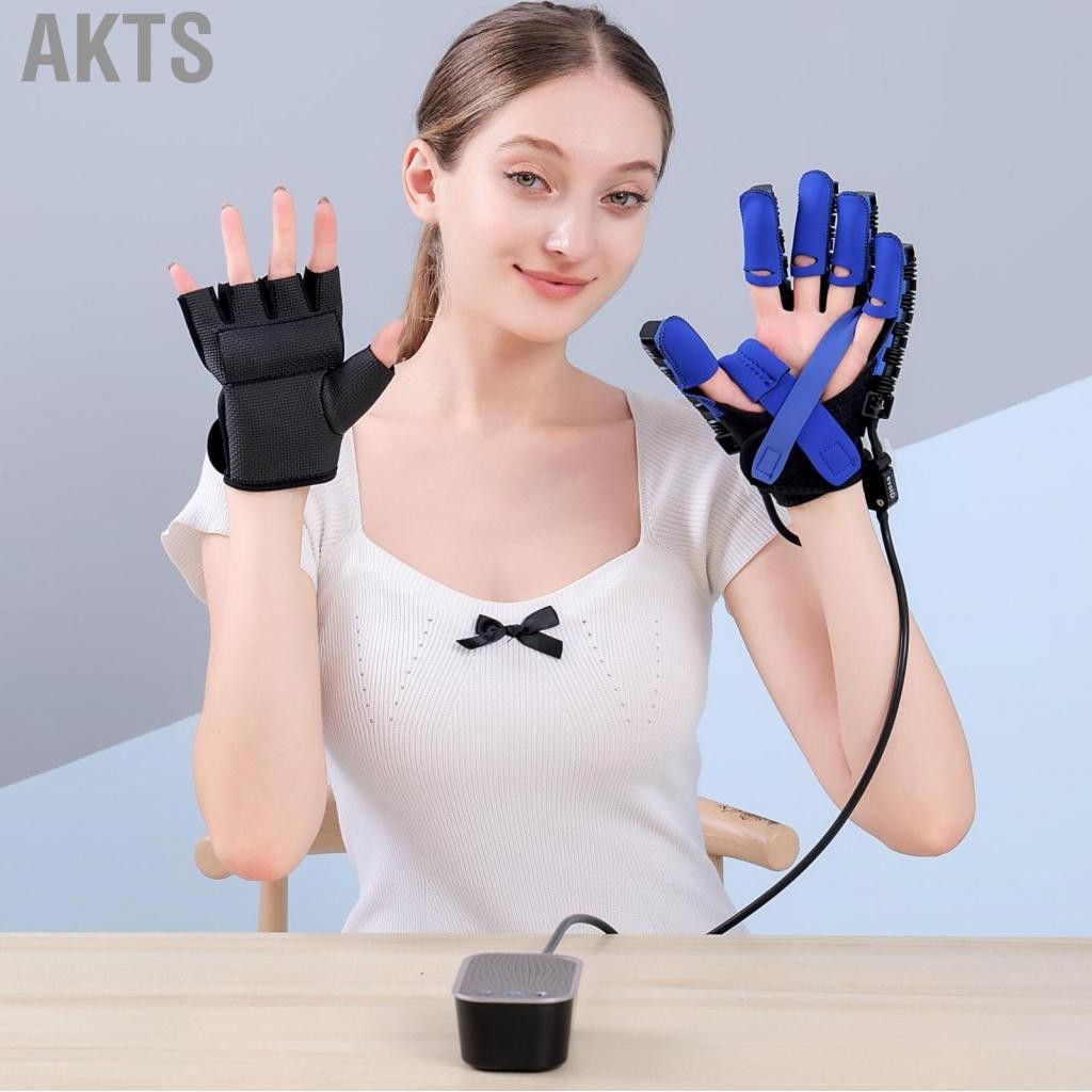 AKTS ถุงมือฟื้นฟูสมรรถภาพหุ่นยนต์แยกนิ้วการฝึกอบรมอุปกรณ์การกู้คืน ...