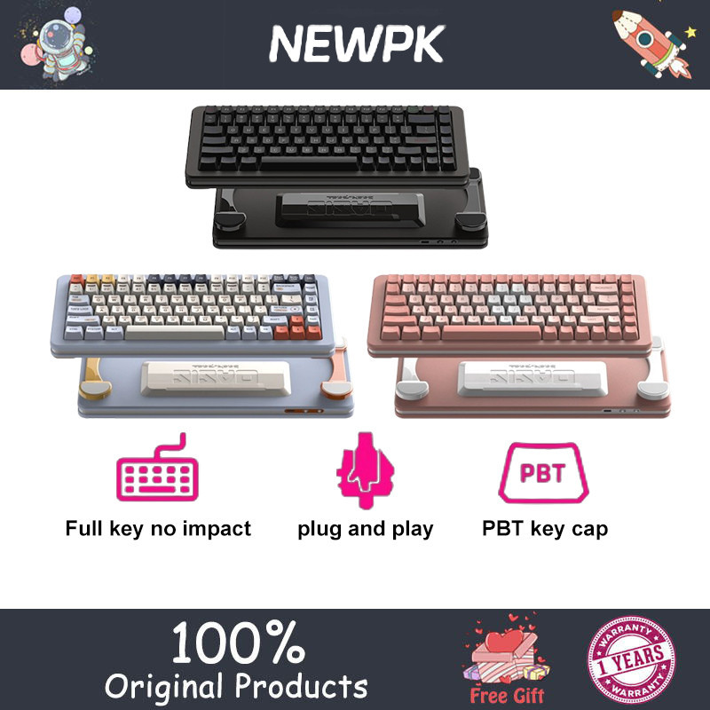 Backspace OASIS 75 คีย์บอร์ดแกนแม่เหล็ก e-sports แบบกําหนดเองแบบมีสาย ...