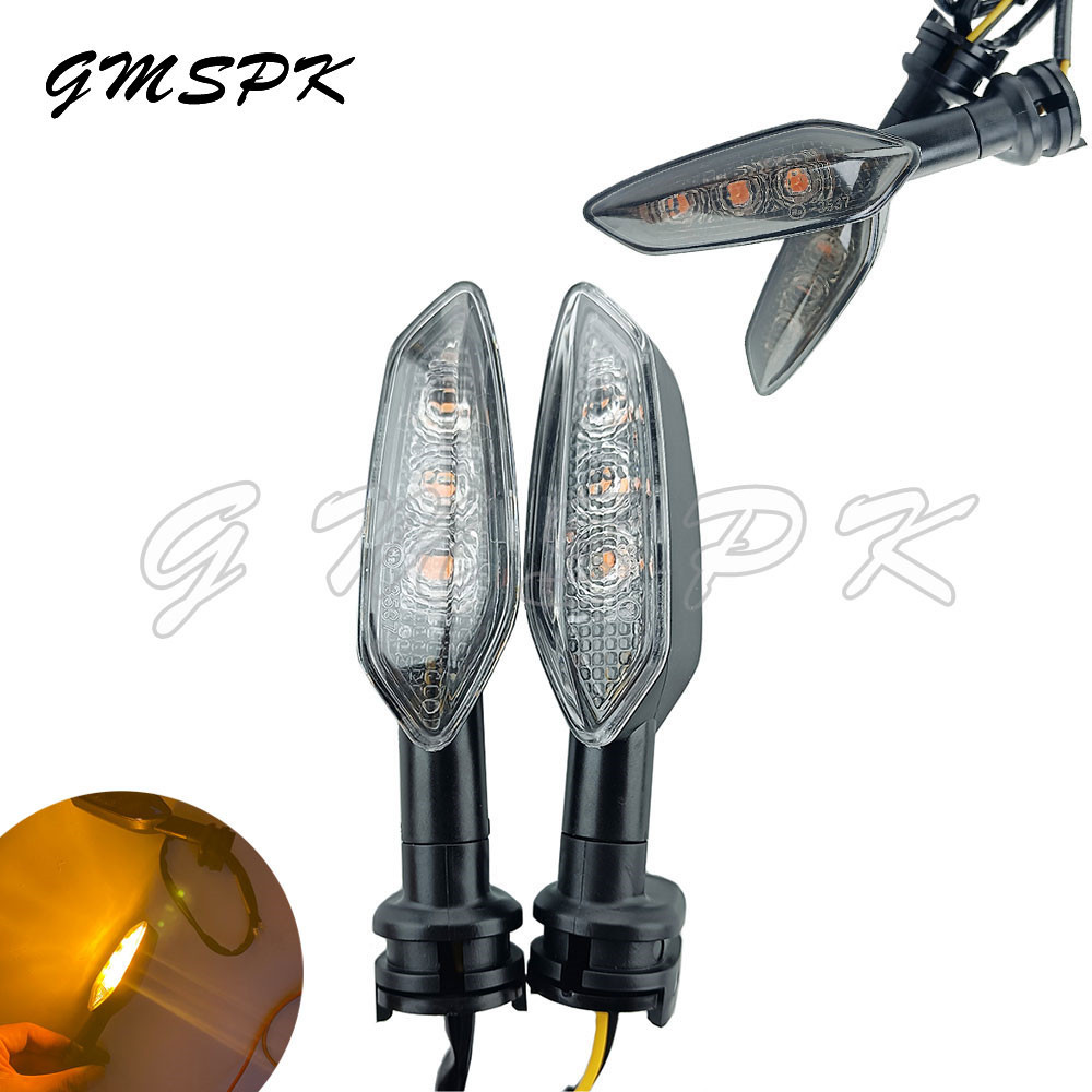 ไฟเลี้ยว LED Flasher ตัวบ่งชี้ Fit สําหรับ YAMAHA MT07 MT09 FZ6 FZ25 FZ1 Tenere 700 Tracer 700 ...