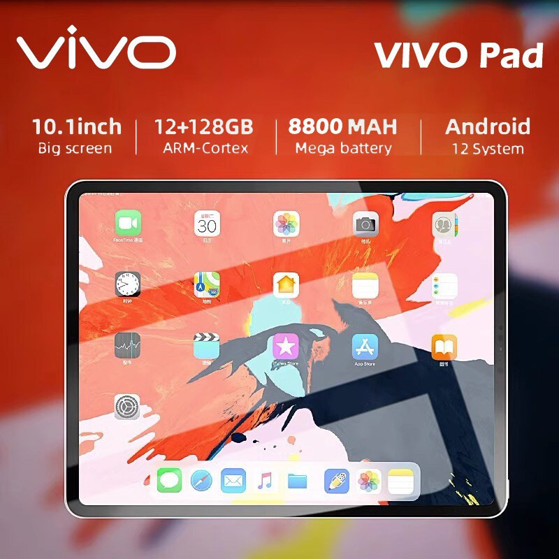VIVO แท็บเล็ต สเปคแท้100% Tablet 10.1inch แกะ12GB รอม512GB จอใหญ่ 5G ...