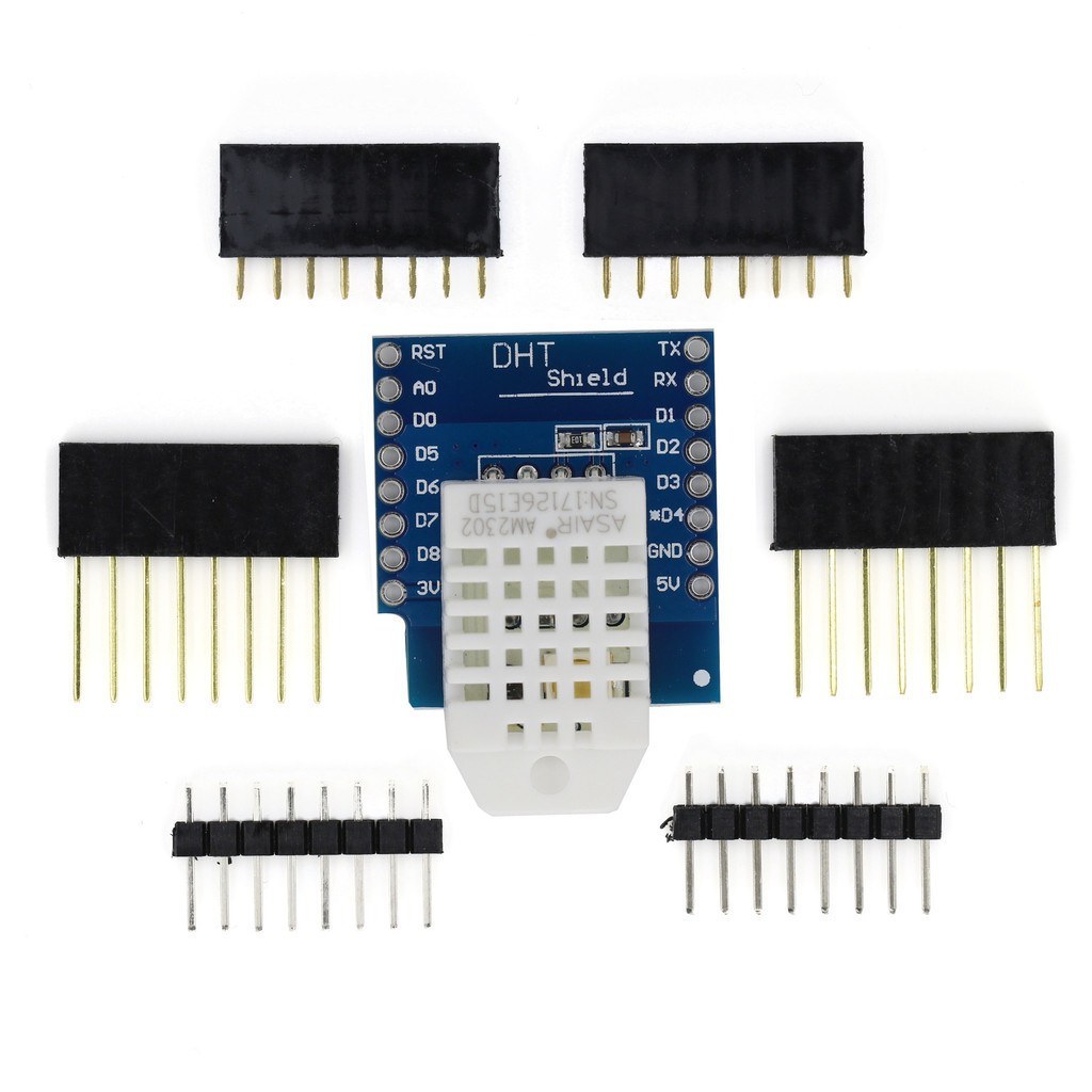 Dht Pro Shield สําหรับ D1 mini DHT22 Singlebus เซ็นเซอร์อุณหภูมิและ ...