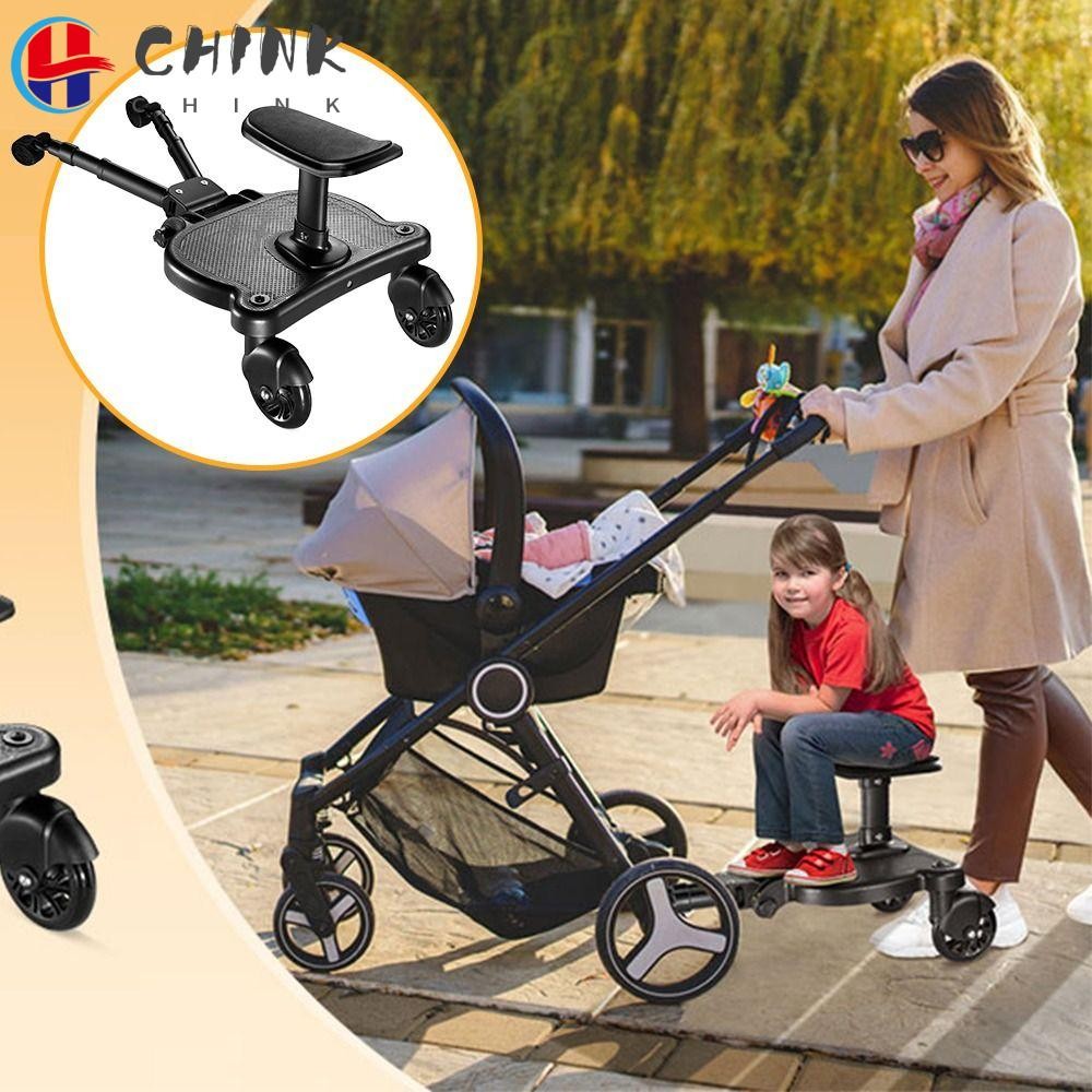 กระดานล้อเลื่อน CHINK, Adaptor รถเข็นเด็กที่สะดวกสบายเสริมเหยียบ, แผ่น ...