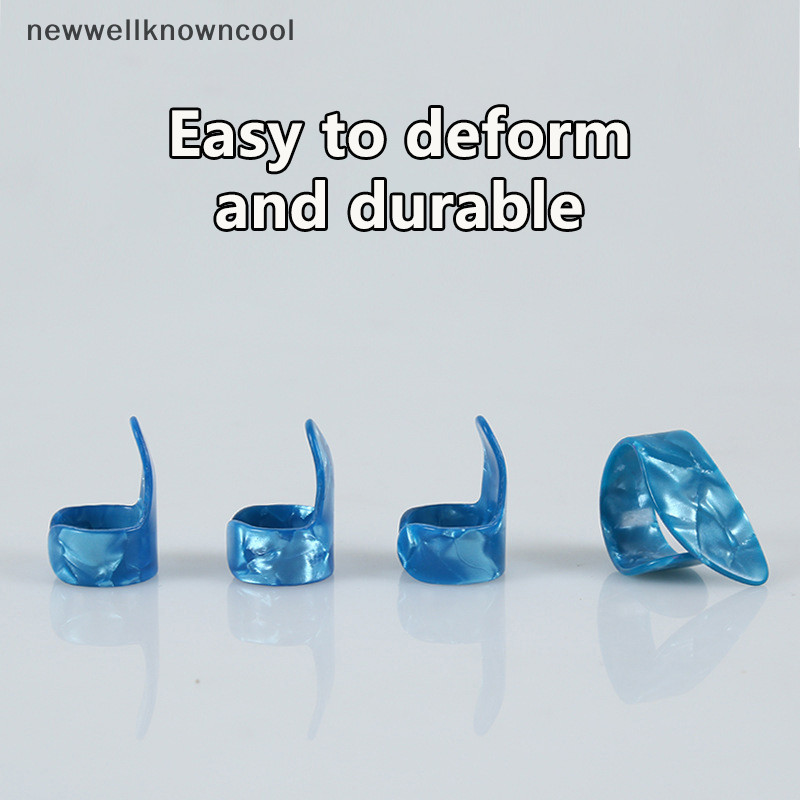 Newwellknowncool กีตาร์ Thumb Pick Thumb Set Index Finger ชุดกีตาร์ ...