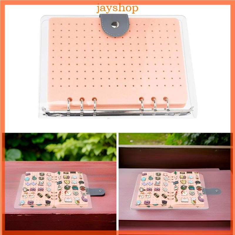 Jay Felt Pin Storage Books 6 หน้าเข็มกลัด Organizer Travel Friendly ...