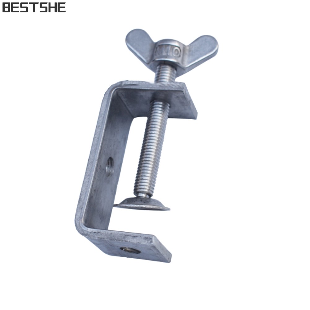 สแตนเลส C-Type Clamp Duty Desktop Clamp Hoop คลิปยึดปรับได้ | Shopee ...