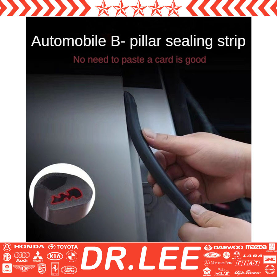 [พร้อม] B-pillar Groove Type SEALING Strip, A-pillar AUTOMOTIVE Rubber ...