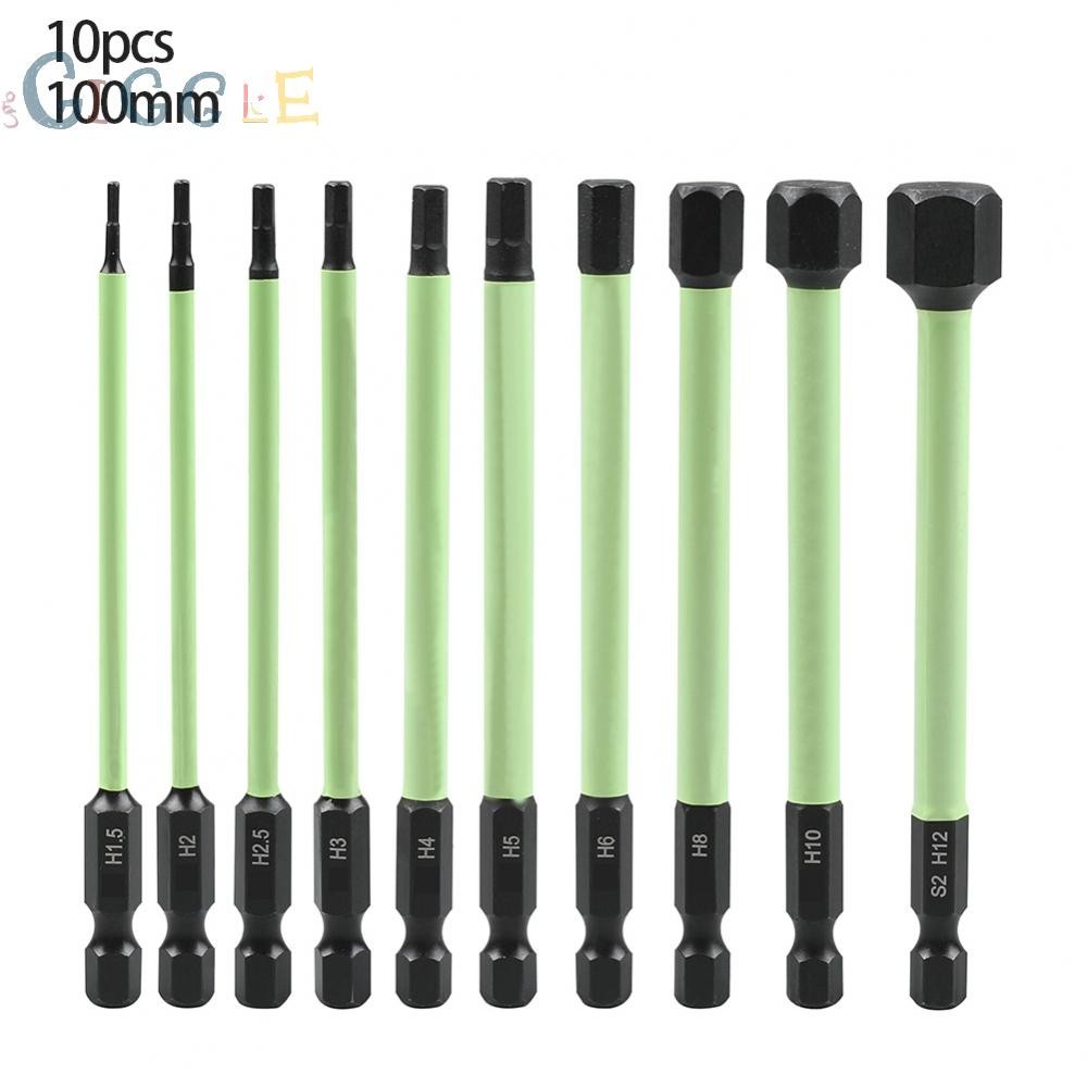 หกเหลี่ยมด้านใน Bits Hex หัวประแจเจาะชุด Bit Hex Key Bits อัพเกรด ...