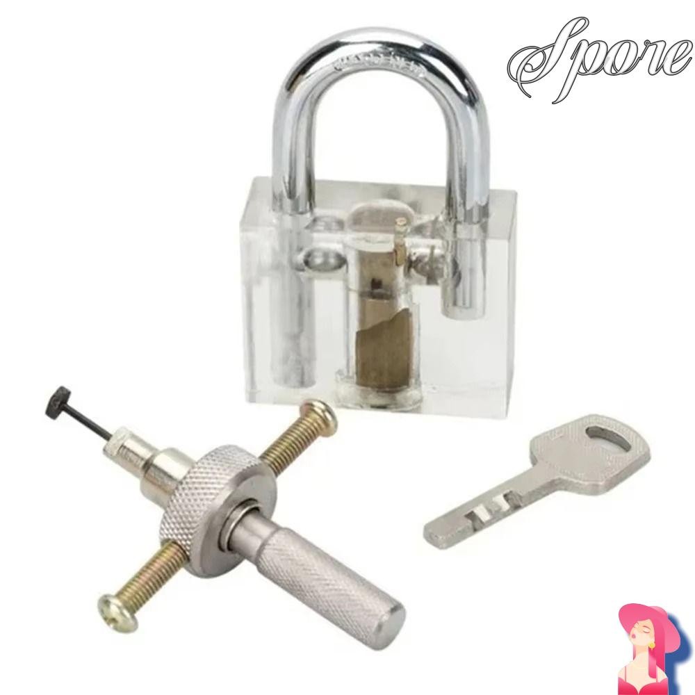 Spore Lock Pick Tool, Practice Keylock With Metal Lock Disc Holder ...